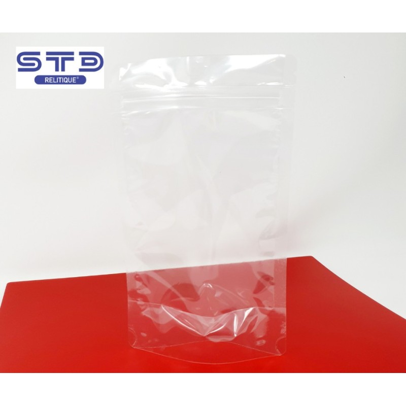 SACHET Ulta Transparent OPP Ouverture ZIP et Thermoscellable 110 x 185 ...